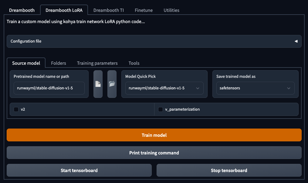 [Docker] Kohya_ss GUI 設定