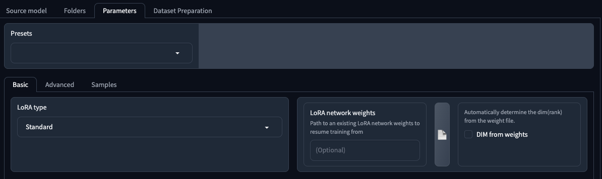 [Lora] Kohya_ss GUI 介面筆記