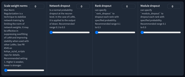 [Lora] Kohya_ss GUI 介面筆記
